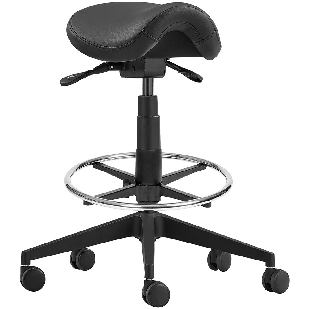 Chairs & Accessories - Cad Industrial Drafting Stool 730-960mmH Chrome ...